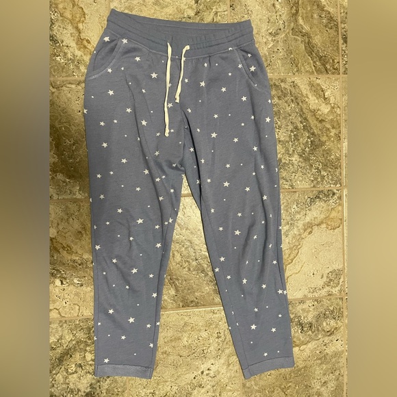 Alternative | Pants & Jumpsuits | Alternative Blue And White Star Pants ...